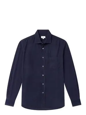 Hartford Paul Cotton-corduroy Shirt - Blue