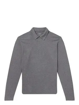 Hartford Cotton-jersey Polo Shirt - Gray