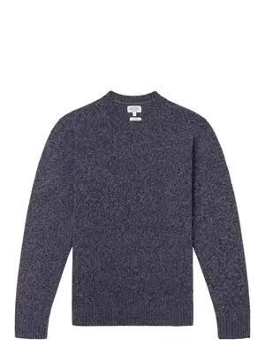 Hartford Hartford Ultrafine Wool Crew Neck Sweater Blue