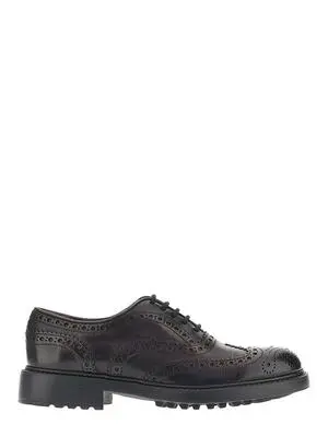 DOUCAL'S DOUCAL'S Leather Brogue Derby Shoes