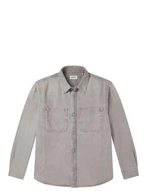 AGOLDE Craven Denim Shirt - Gray