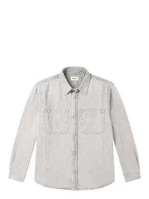AGOLDE Craven Denim Shirt - Gray