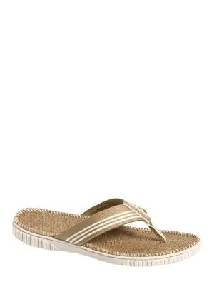 SOLSTITCH Delano Flip Flop - Khaki
