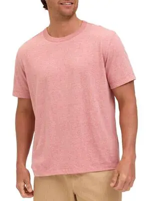 THREADS 4 THOUGHT Johnny Flecked T-shirt Prawn