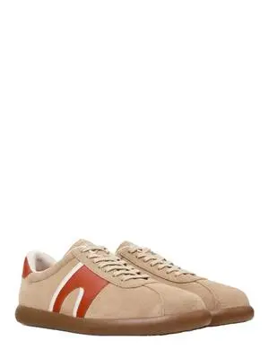 Camper Pelotas Soller Suede Low-top Sneakers - Light Beige