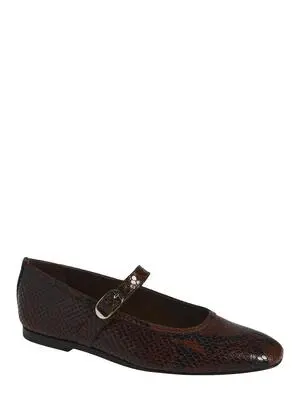 Le Monde Beryl Mary Jane Ballet Flats - Brown