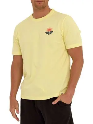 THREADS 4 THOUGHT Ocean View Cotton Blend Graphic T-shirt - Lemonade