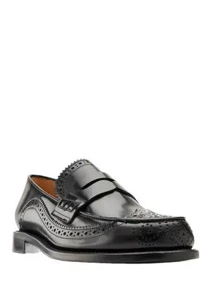 THE OFFICE OF US Wingtip Penny Loafer - Black