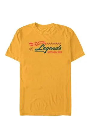 HOT WHEELS Legends Auto Body Shop Graphic T-shirt - Gold