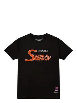 Mitchell & Ness Phoenix Suns Vintage Wordmark T-shirt - Black
