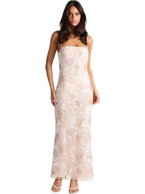 SASHA THERESE Orion Maxi Dress - Blush