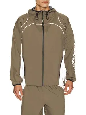 Balenciaga Athletic Zip-up Jacket - Grey