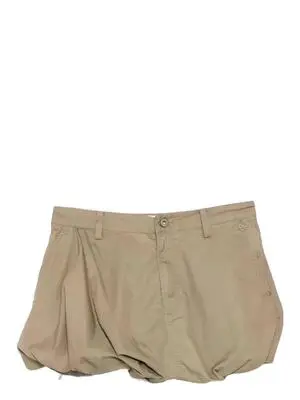 JNBY Bubble Hem Belt-loop Shorts - Neutrals