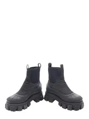 Prada Re-nylon Monolith Boots - Black