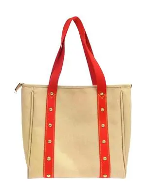 LOUIS VUITTON 2005 Antigua Cabas Mm Tote Bag - Neutrals