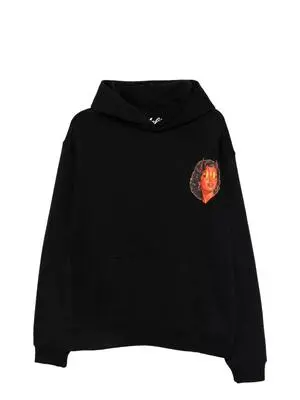 MELT Graphic-print Hoodie - Black