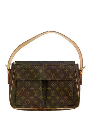 LOUIS VUITTON 2004 Monogram Viva Cite Gm Tote Bag - Brown