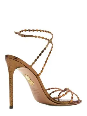 AQUAZZURA Tequila Sandals - Brown