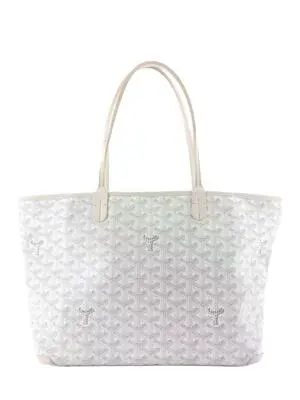 Goyard Goyard Artois Coated Canvas PM Tote Bag White