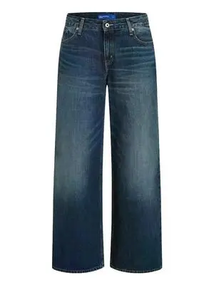 Karl Lagerfeld Low-rise Wide-leg Jeans - Blue