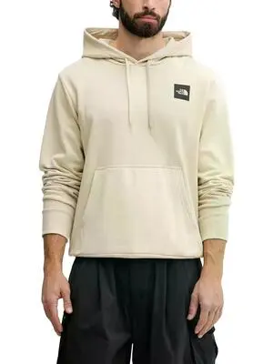 The North Face Logo Patch Drawstring Hoodie - Neutrals