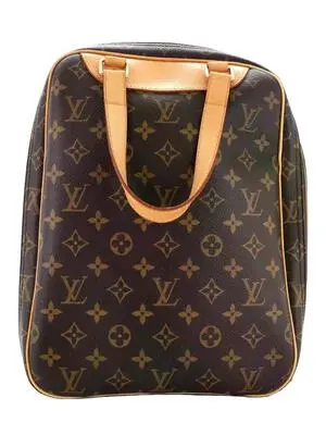 LOUIS VUITTON Monogram Canvas Excursion Handbag - Brown
