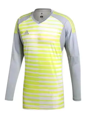 Adidas Striped Long-sleeve V-neck T-shirt - White