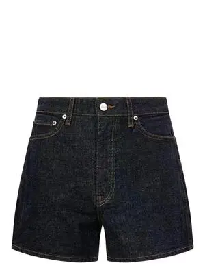 Khaite Danya Denim Shorts - Blue
