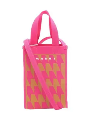 Marni Nano Shopping Two-way Handbag - Pink