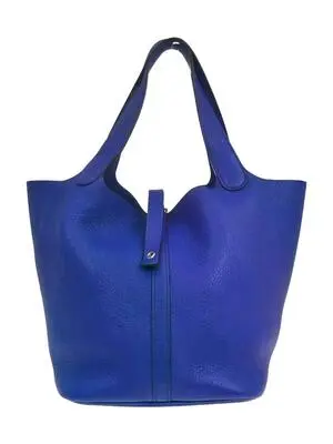 Hermès 2017 Picotin Lock Tote Bag - Blue