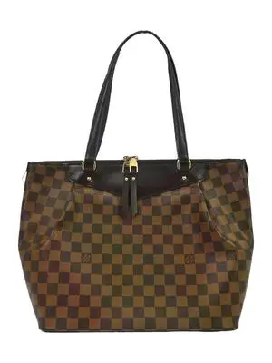 LOUIS VUITTON Damier Westminster Gm Shoulder Bag - Brown