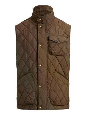 Polo Ralph Lauren The Beaton Quilted Utility Gilet - Brown