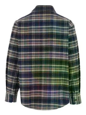 DARKPARK Checked Cotton Shirt - Neutrals
