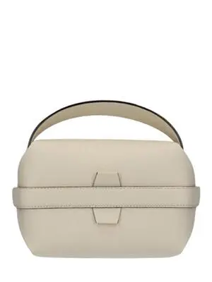 VALEXTRA Logo Handbag - Nude