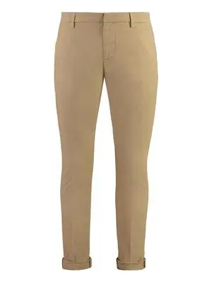 DONDUP Stretch Chino Pants - Brown