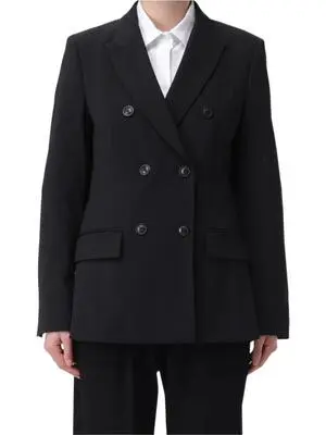 Seventy Double Breasted Tailored Blazer - Black