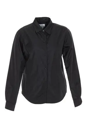 Aspesi Buttoned Padded Shirt Jacket - Black
