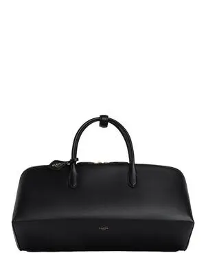 Alaïa Delta Medium Bag In Box Calfskin - Black