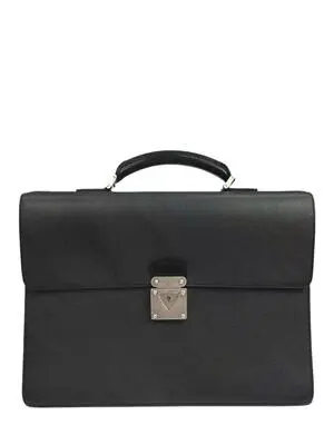 LOUIS VUITTON Taiga Robusto 1 Briefcase - Black