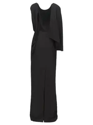 TOM FORD Draped-panel Maxi Dress - Black
