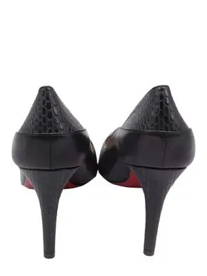 CHRISTIAN LOUBOUTIN Christian Louboutin Maastricht Snake-Effect Pumps