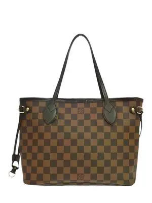 LOUIS VUITTON 2008 Pm Damier Neverfull Tote Bag - Brown