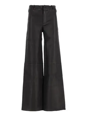 ARMA Trousers With Belt Loops And Rear Patch Pockets - Black