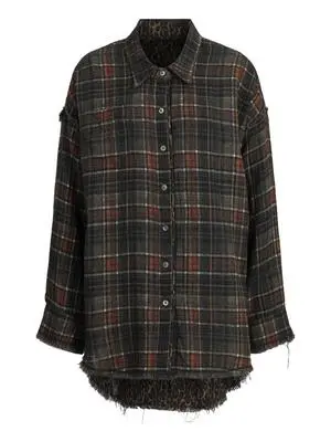 R13 Plaid Shirt - Brown