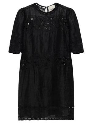 Isabel Marant Étoile Short-sleeved Cutout Dress - Black