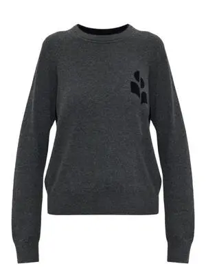 Isabel Marant Étoile Crew Neck Long-sleeved Knitwear - Grey