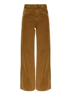 Isabel Marant Étoile Belt Loop Jeans - Brown