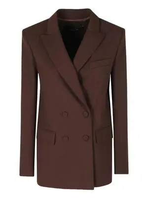 Federica Tosi Double-breasted Blazer - Moro