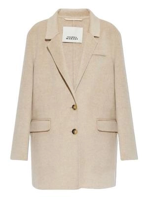 ISABEL MARANT ÉTOILE Isabel Marant Long-Sleeved Coat With Button Closure And Pockets