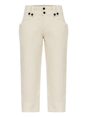 Isabel Marant Étoile Berna Cropped Trousers - Cream